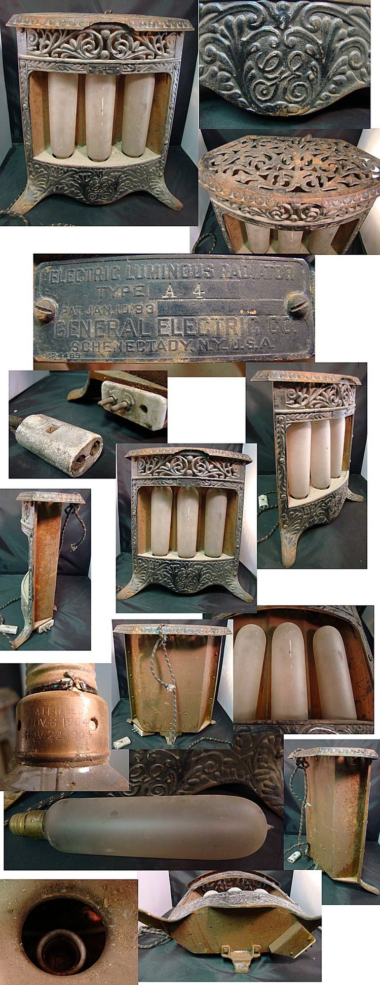 1893 General Electric Luminous Radiator | Automatic Washer - The world ...